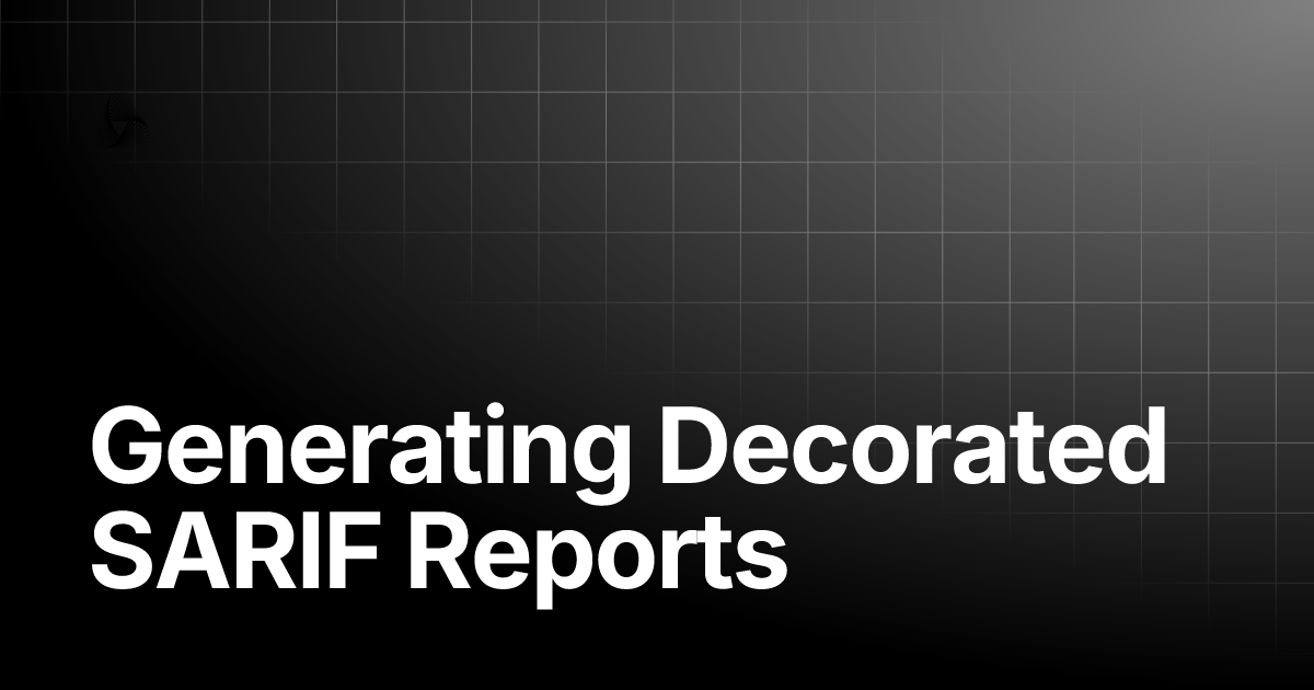 Generating Decorated SARIF Reports | AutoRABIT Knowledge Base