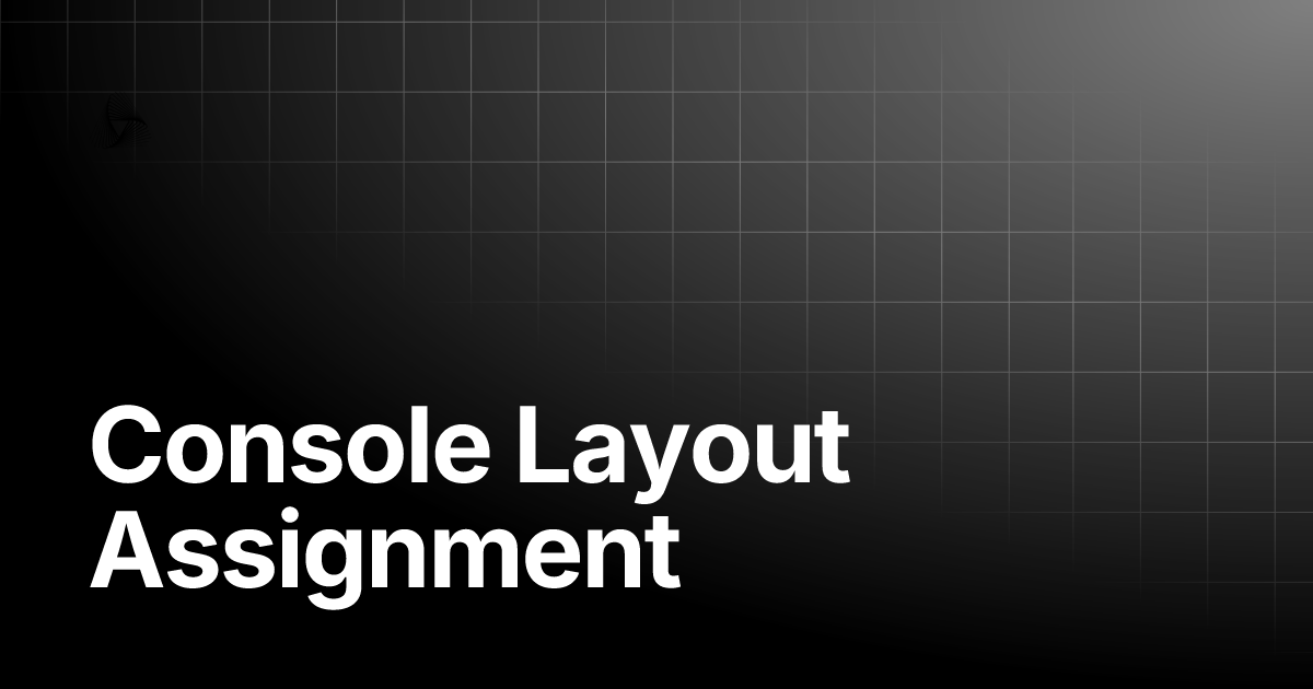 Console Layout Assignment | AutoRABIT Knowledge Base