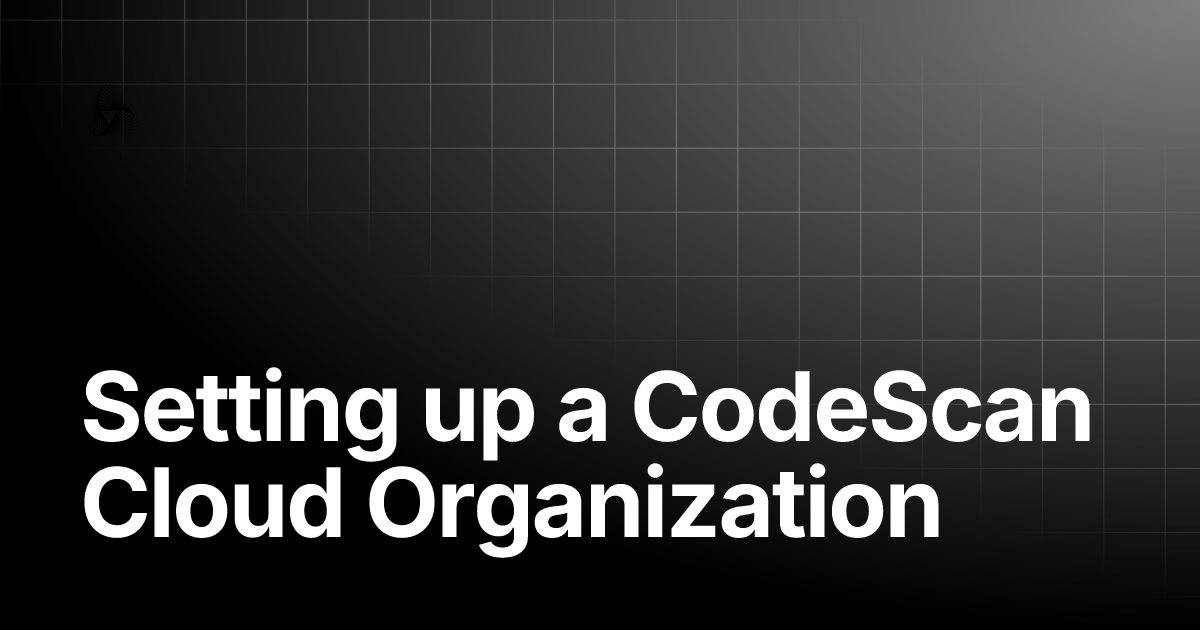 Setting up a CodeScan Cloud Organization | AutoRABIT Knowledge Base