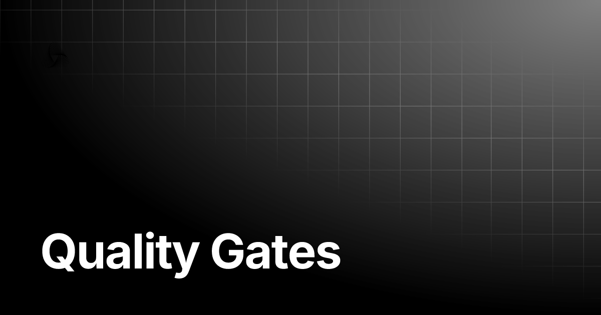 Quality Gates | AutoRABIT Knowledge Base