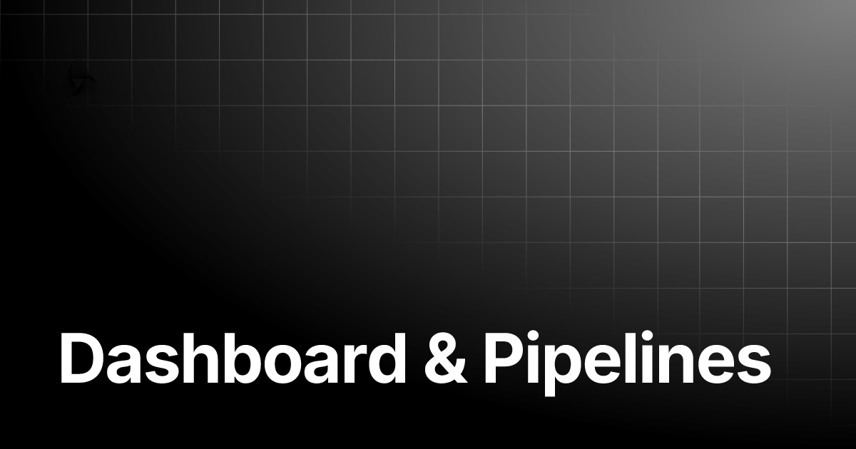 Dashboard & Pipelines | AutoRABIT Knowledge Base