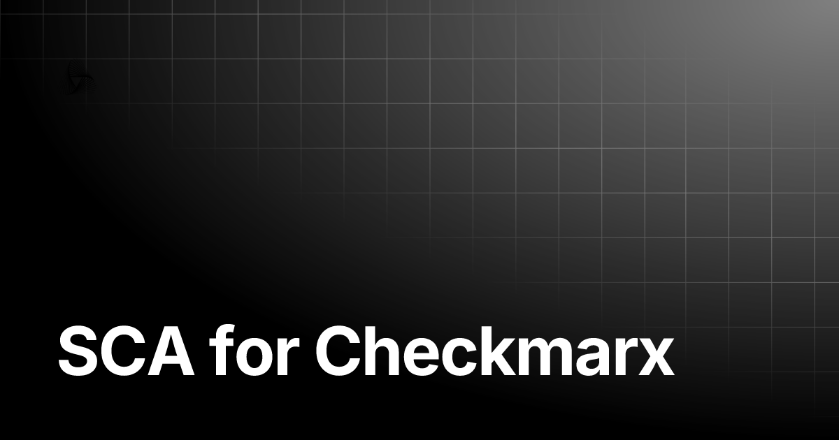 SCA for Checkmarx | AutoRABIT Knowledge Base
