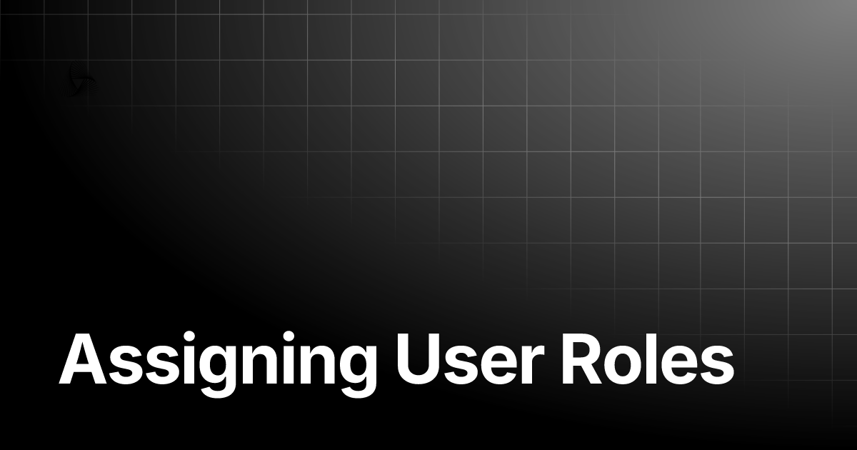 Assigning User Roles | AutoRABIT Knowledge Base