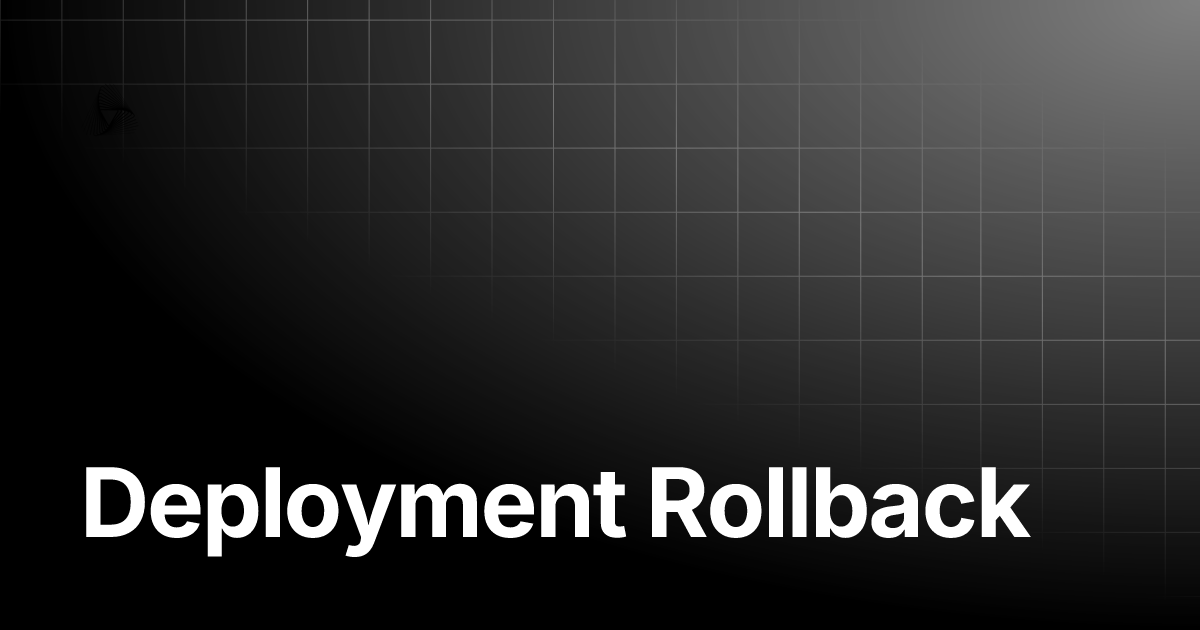 Deployment Rollback | AutoRABIT Knowledge Base