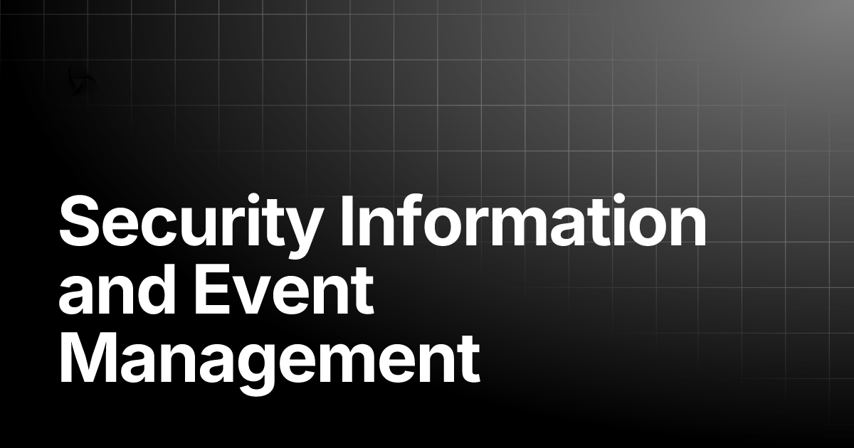 Security Information and Event Management | AutoRABIT Knowledge Base