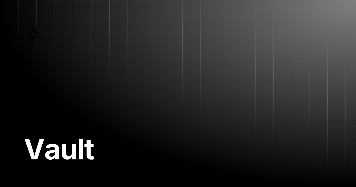 Vault | AutoRABIT Knowledge Base