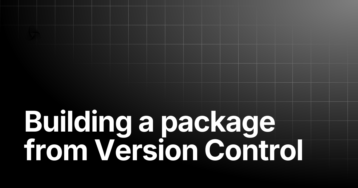 Building a package from Version Control | AutoRABIT Knowledge Base