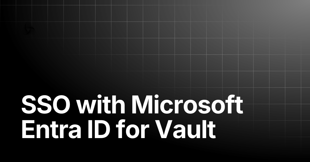 SSO with Microsoft Entra ID for Vault | AutoRABIT Knowledge Base