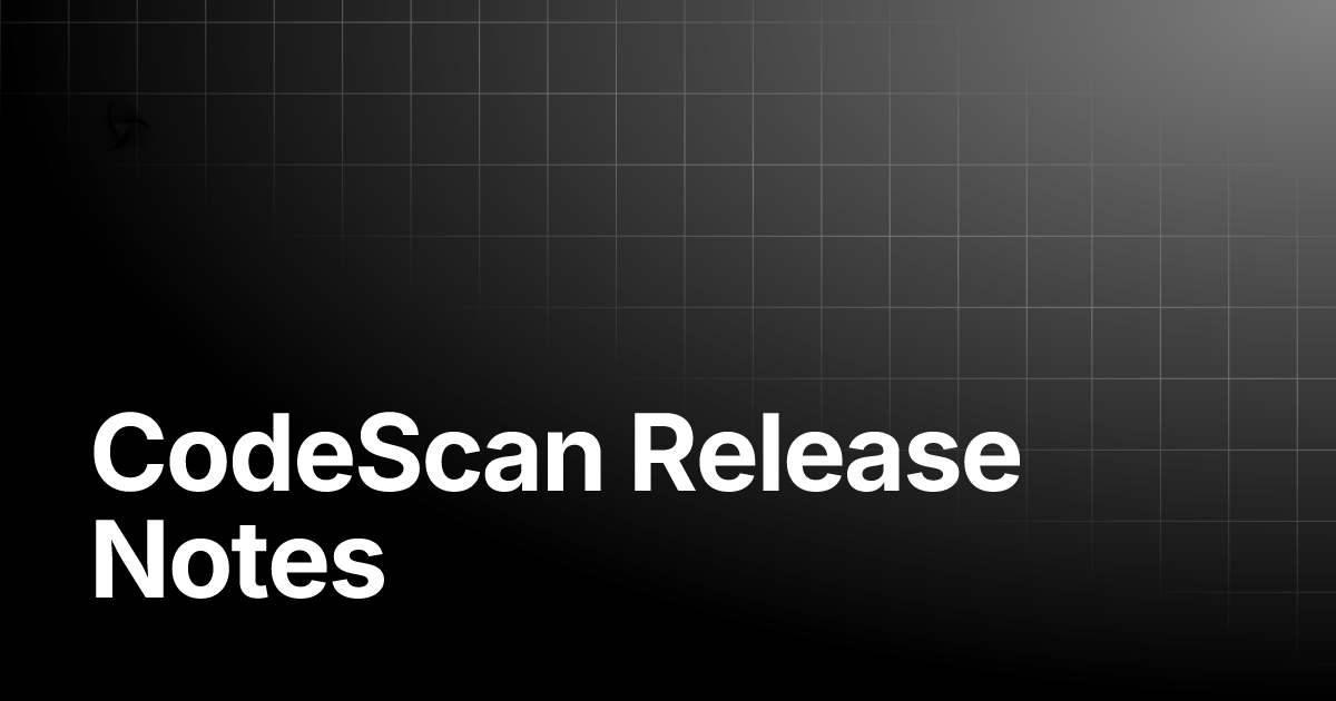 CodeScan Release Notes | AutoRABIT Knowledge Base