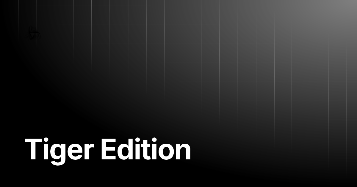 Tiger Edition | AutoRABIT Knowledge Base