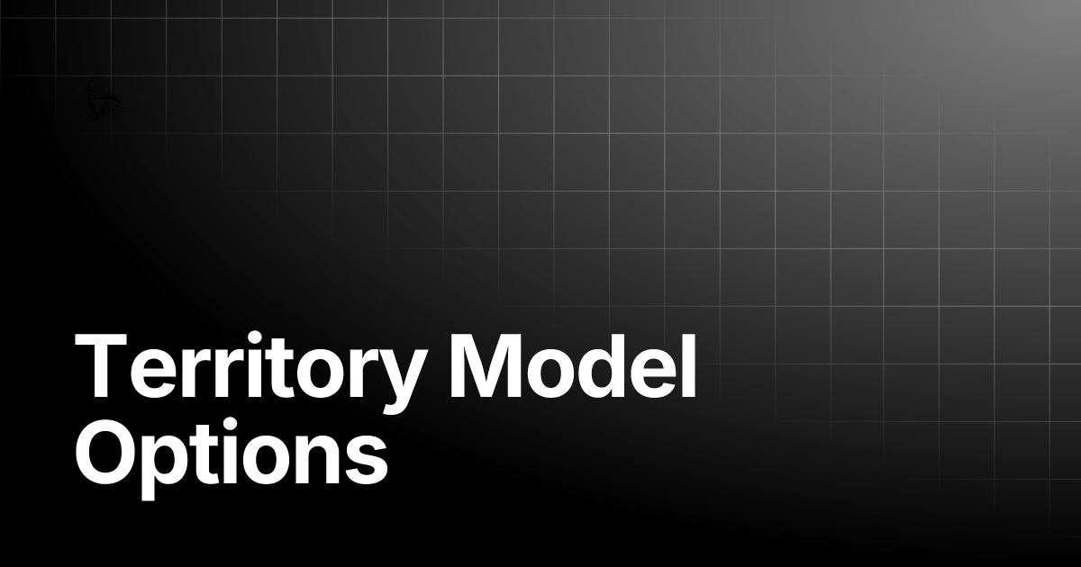 Territory Model Options | AutoRABIT Knowledge Base
