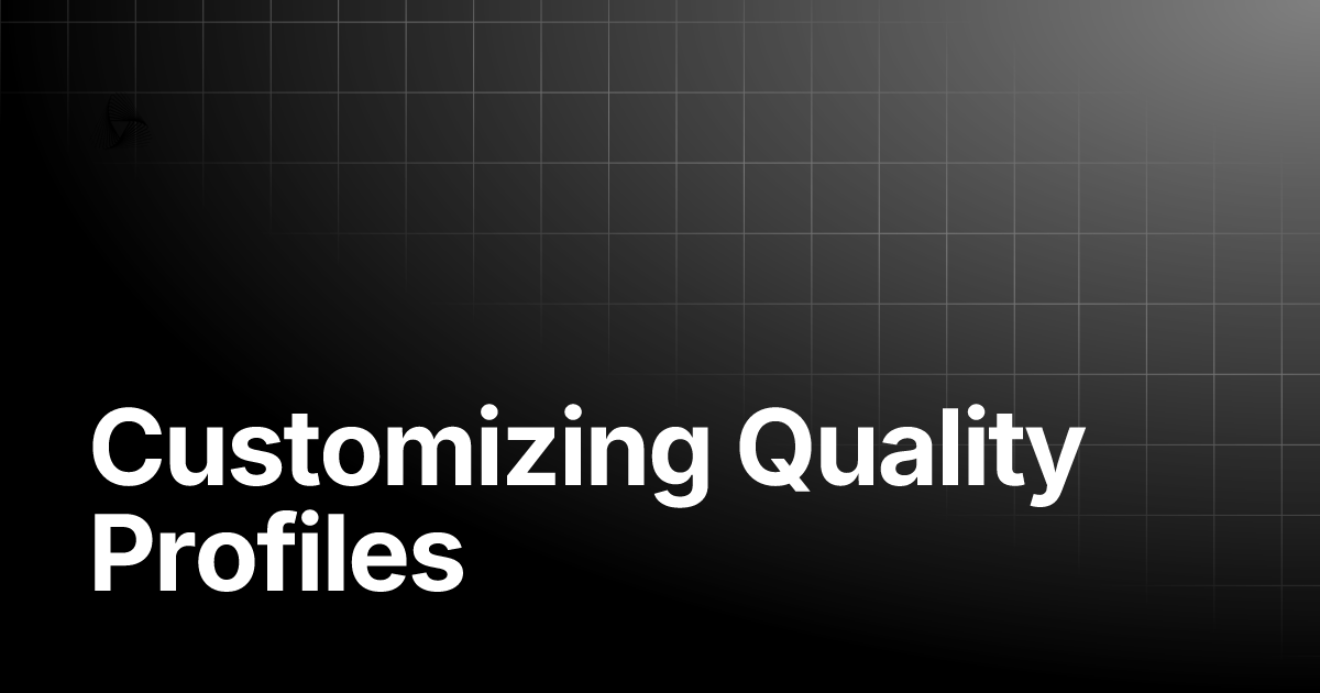 Customizing Quality Profiles | AutoRABIT Knowledge Base