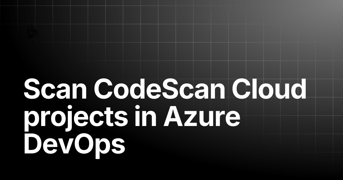 Scan CodeScan Cloud projects in Azure DevOps | AutoRABIT Knowledge Base