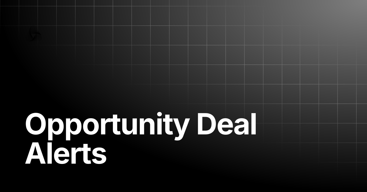 Opportunity Deal Alerts | AutoRABIT Knowledge Base