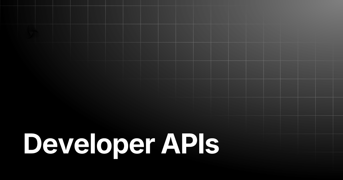 Developer APIs | AutoRABIT Knowledge Base