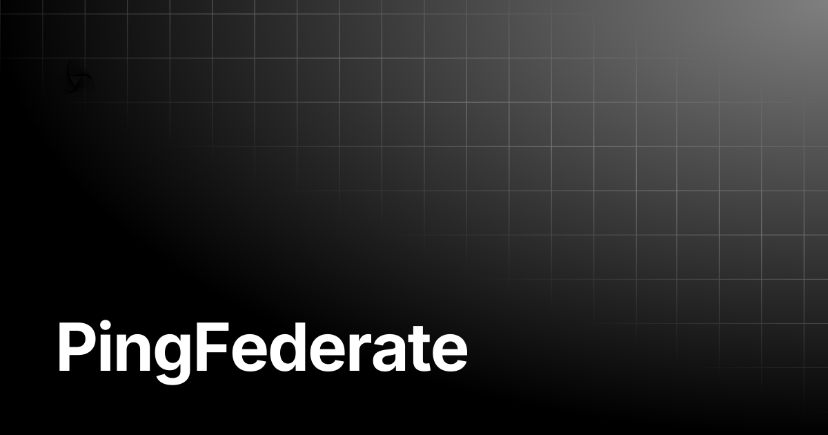 PingFederate | AutoRABIT Knowledge Base