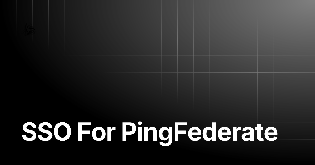 SSO For PingFederate | AutoRABIT Knowledge Base