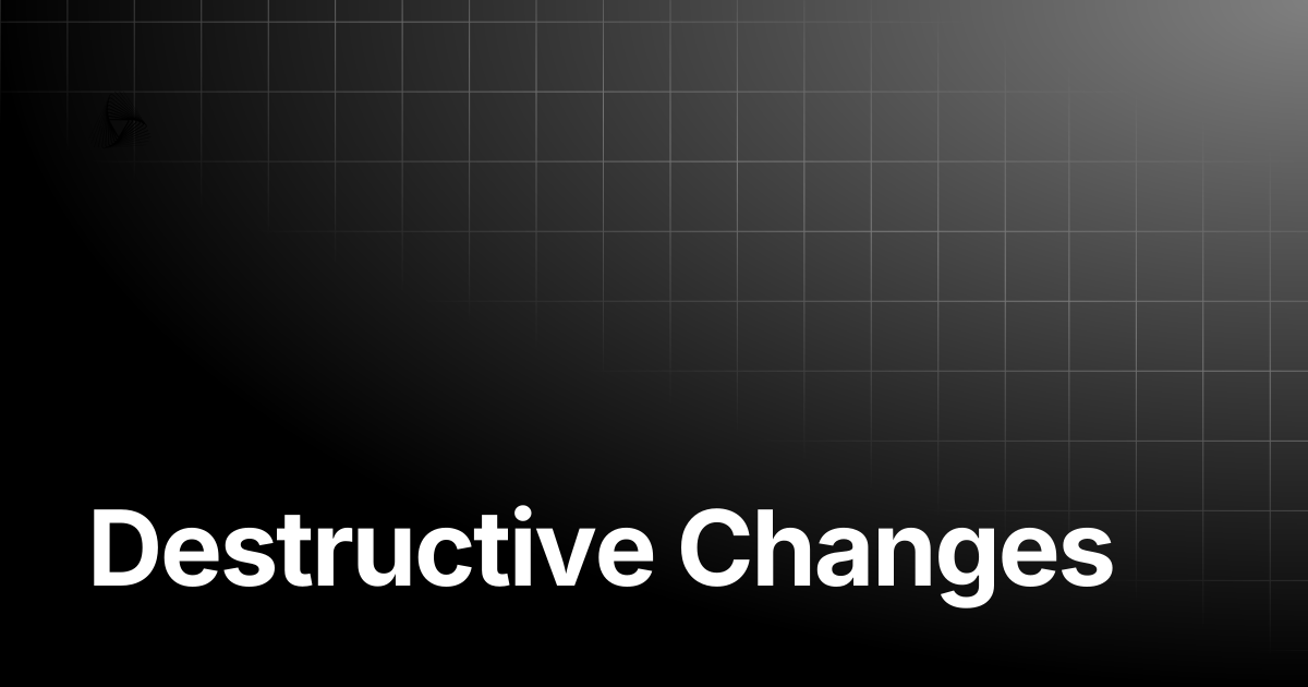 Destructive Changes | AutoRABIT Knowledge Base