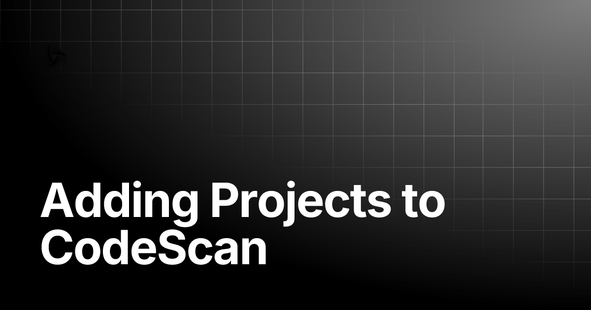 Adding Projects to CodeScan | AutoRABIT Knowledge Base