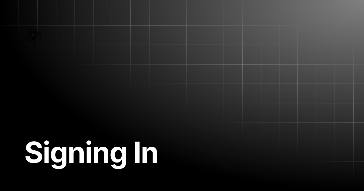 Signing In | AutoRABIT Knowledge Base