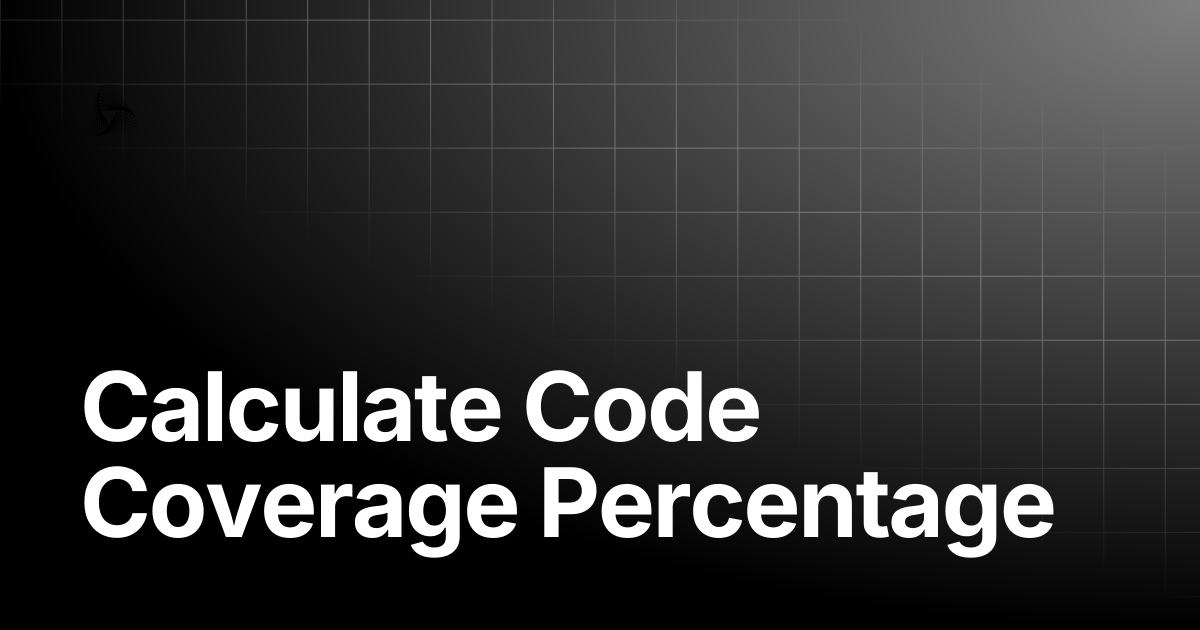 Calculate Code Coverage Percentage | AutoRABIT Knowledge Base