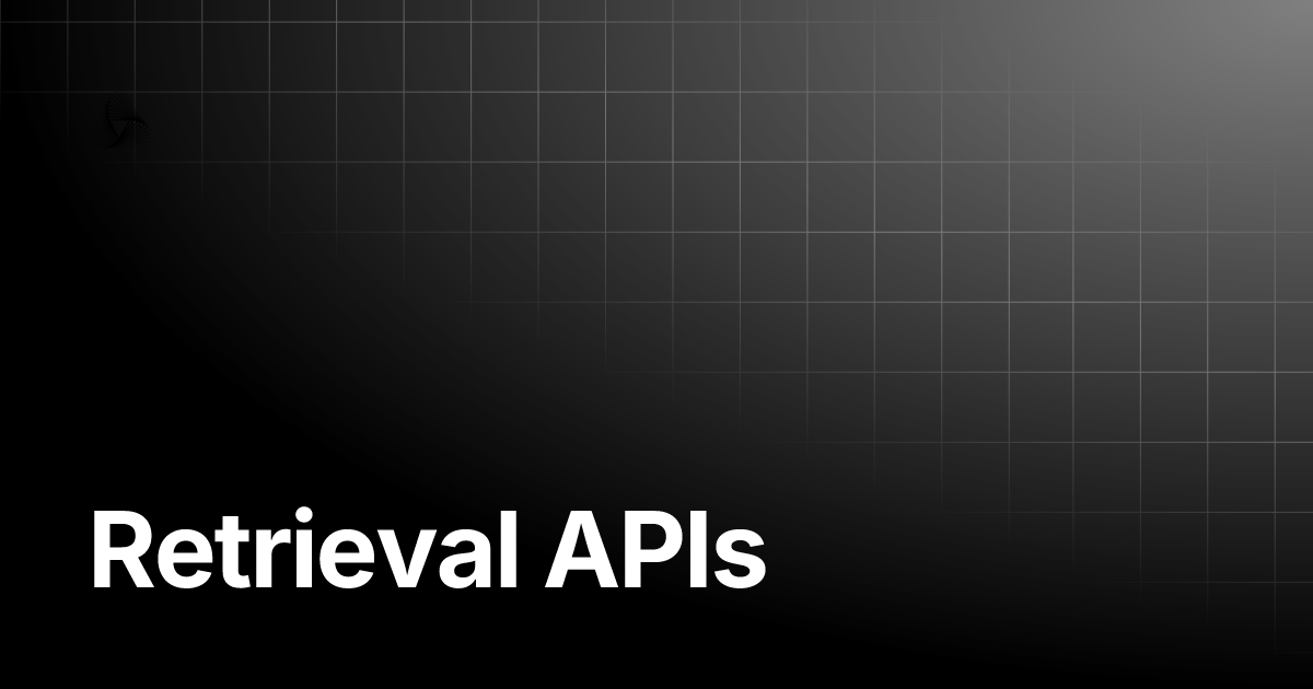 Retrieval APIs | AutoRABIT Knowledge Base